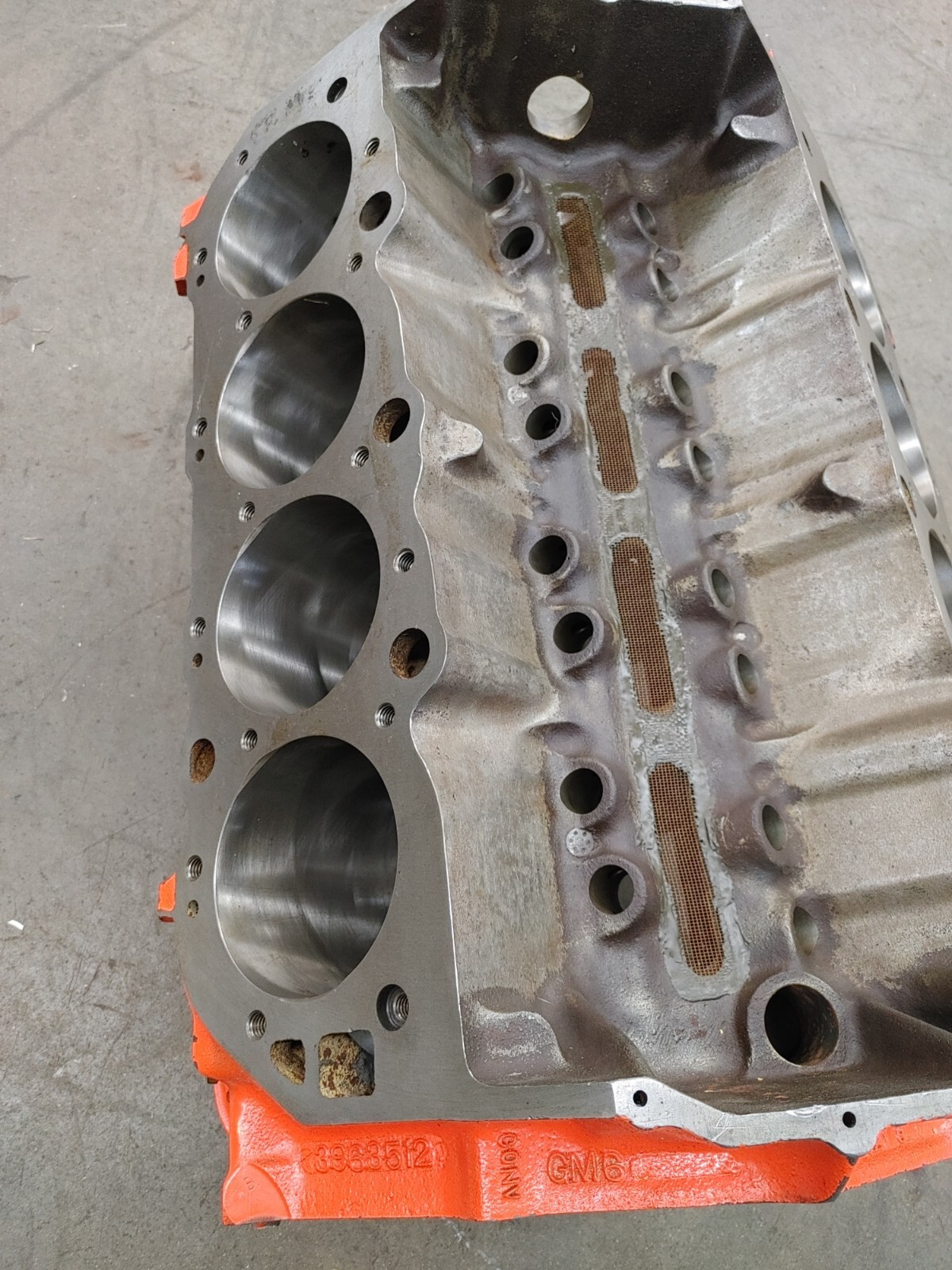 1969 1970 Big Block Chevy BBC 427 454 2 Bolt Main Block 3963512 512 K ...