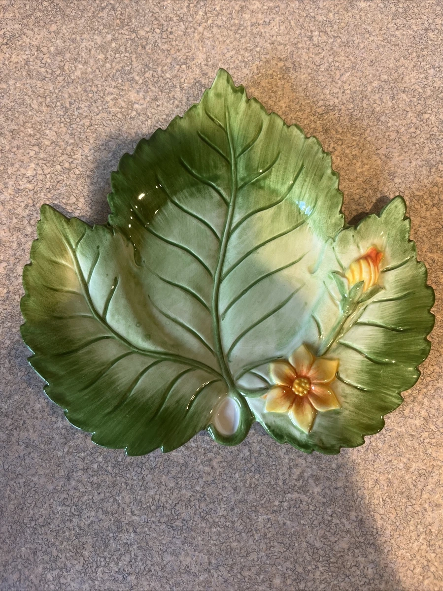 Leaf Design Plate