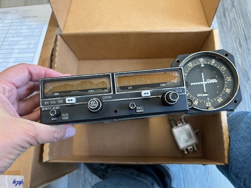 Bendix/King KX-155 Nav/Com 14V w/ Glide Slope (Used) S/N 3770 - NEEDS ...