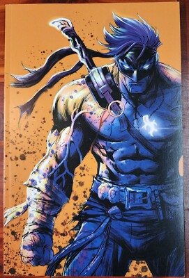 Final Boss #1 By Tyler Kirkham AMBER Battle Damage Variant Cover Minty ...