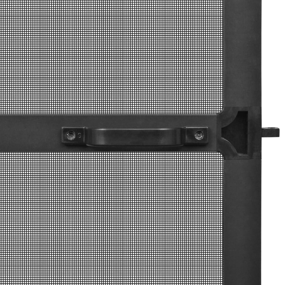 Hinged Insect Screen for Doors Set Fly Mosquito Aluminium Frame VidaXL ...