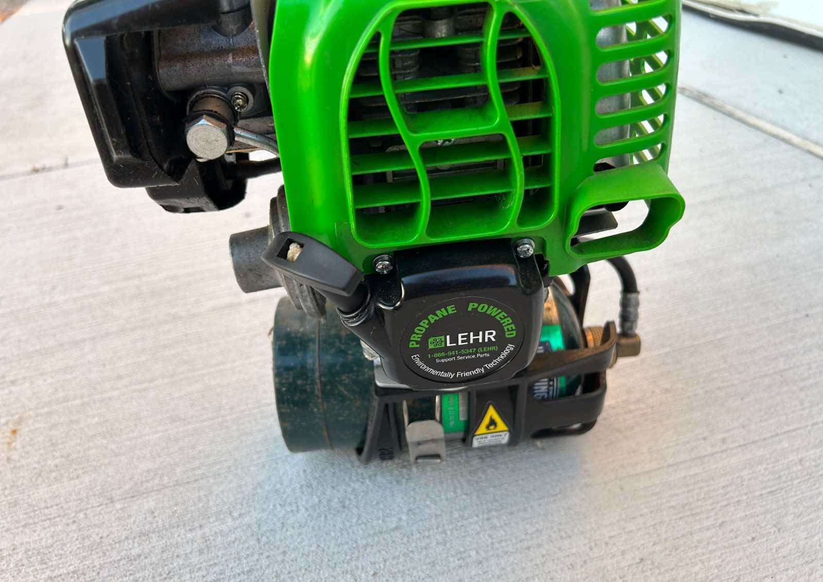 Lehr Propane Powered 4 Stroke Curved Shaft String Trimmer | eBay