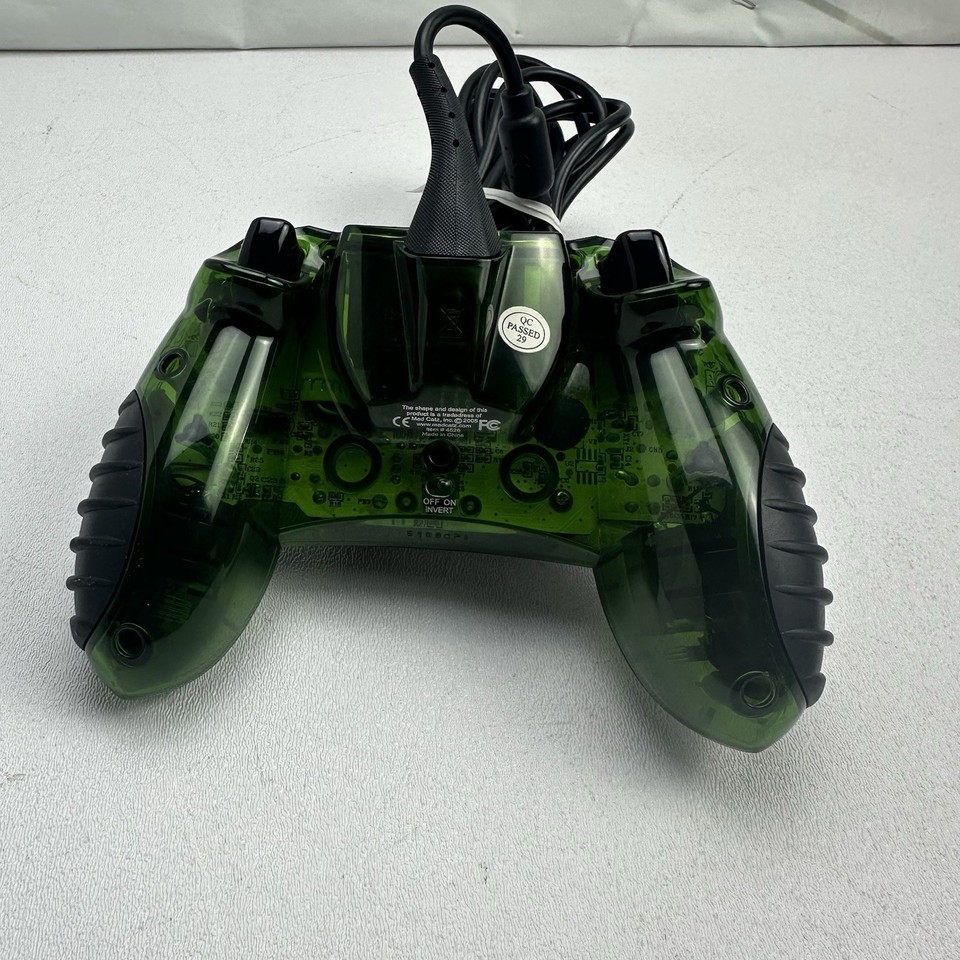 Mad Catz Wired Controller #4526 for Original Xbox Green Transparent W ...