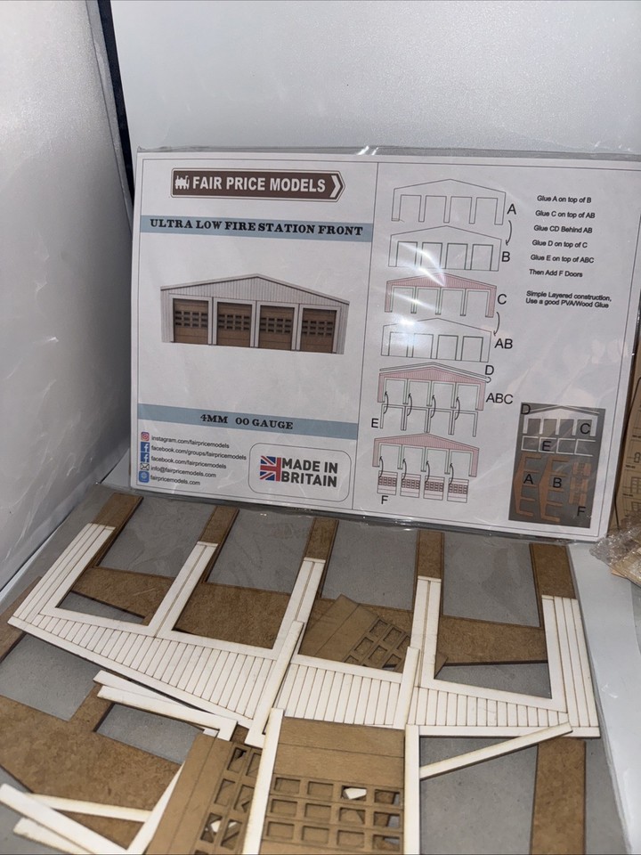 DPM Design Preservation Models Models HO Scale Model Train Building ...