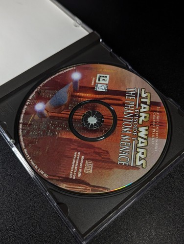 Star Wars Episode 1 The Phantom Menace PC CD Game With Case 1998 | eBay