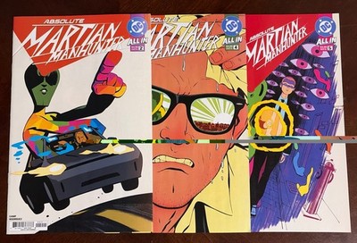 ABSOLUTE MARTIAN MANHUNTER #2 #4 #5 LOT RUN COVER A 1ST PRINTS DC ...