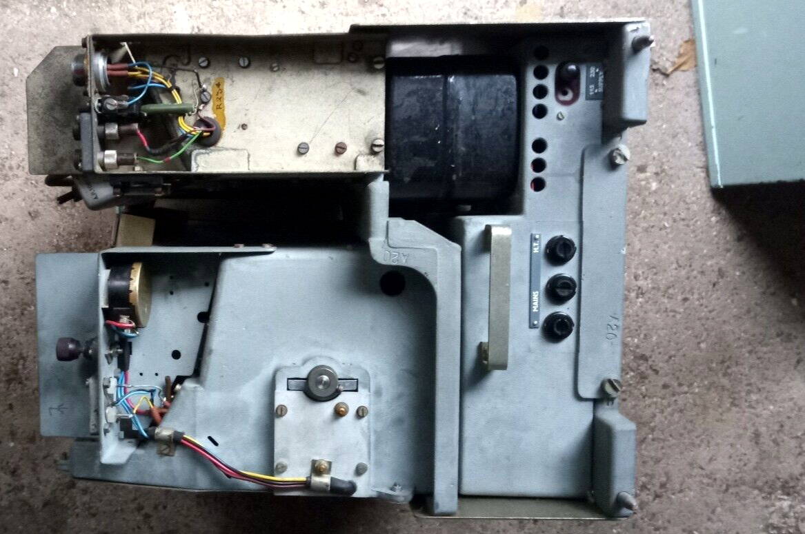 RARE 1950 VINTAGE VALVE SHORTWAVE Murphy B-40 Naval Communications ...