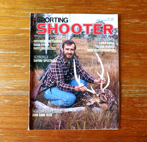 Sporting Shooter Gun Magazine July 1990 - 90s Australia Hunting ...