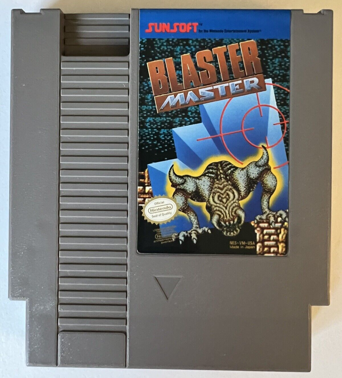 Nintendo NES Sunsoft Blaster Master Cartridge*Tested*in Absolute Mint ...