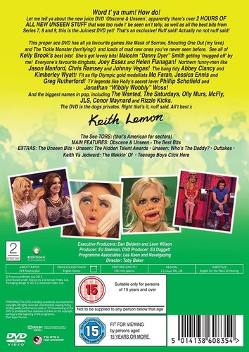 Celebrity Juice - Obscene & Unseen (DVD) Leigh Francis Keith Lemon (UK ...