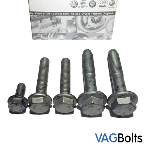 Genuine VW Right Engine Mount Bolt Kit Golf Mk4 Bora Beetle Audi A3 TT ...