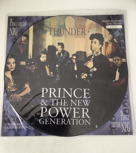 Prince Picture Disc Thunder 12 Inch Vinyl NEW Unplayed Collectors ...