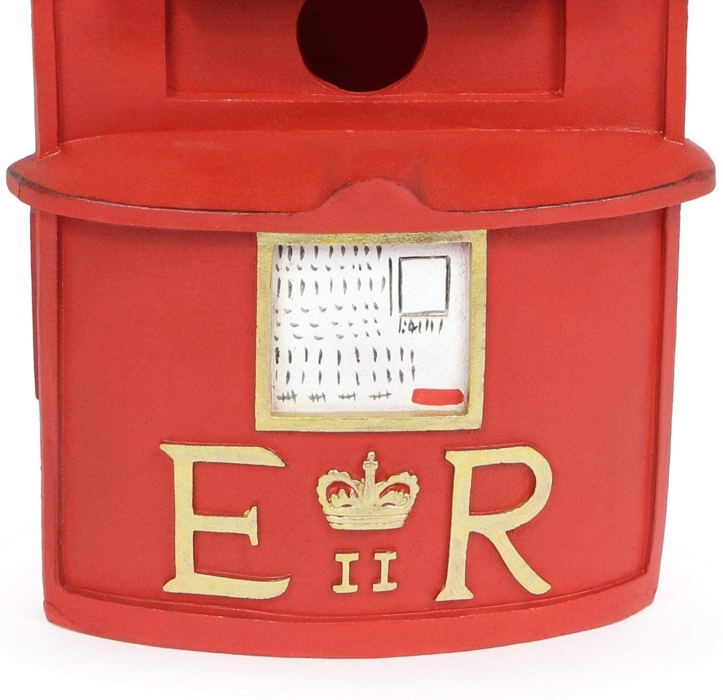 Vivid Arts Red Royal Mail Letterbox Birdhouse Garden Decoration - New ...