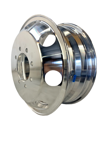 16" Aluminum Dually Dual Trailer Wheel Rim 8 Lug 6.5" for 10k 12k ...