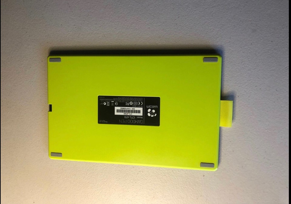 Wacom Bamboo Pen CTL-470 Tablet Only | eBay