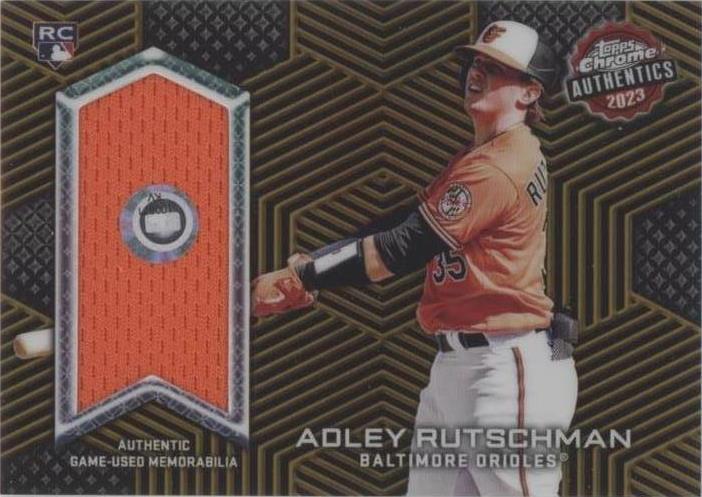 2023 Topps Chrome - Topps Chrome Authentics Relics Adley Rutschman #TCA ...