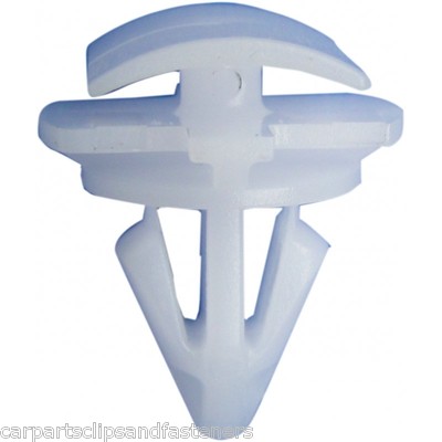 10x VW Exterior Door Mould Sill Panel Flare Rocker Moulding Trim Clip ...
