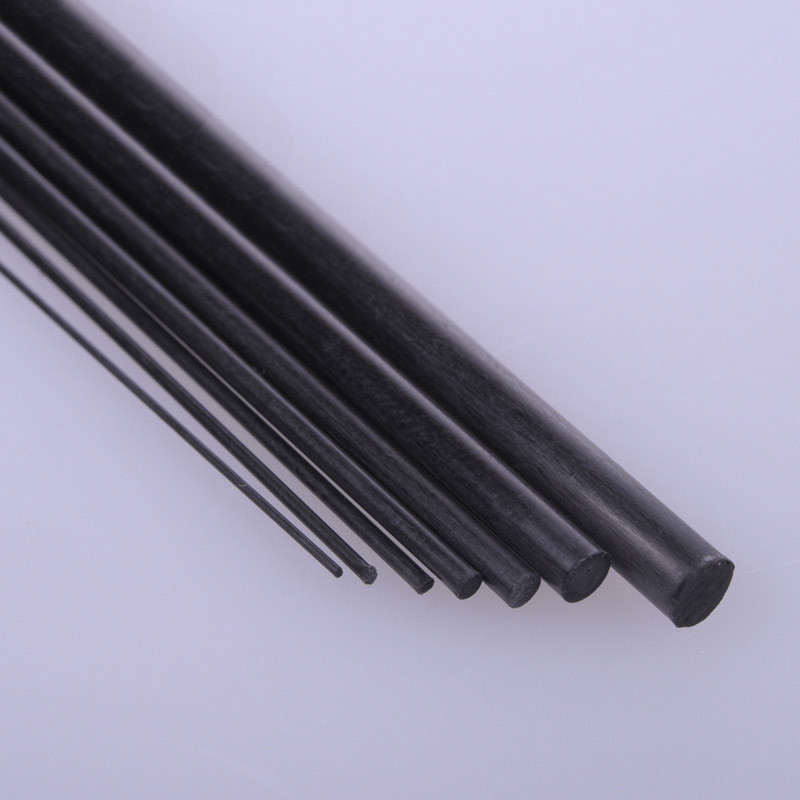Carbon Fiber Tube & Rods Round For RC Airplane 1.8mm 2mm 3mm 6mm You ...
