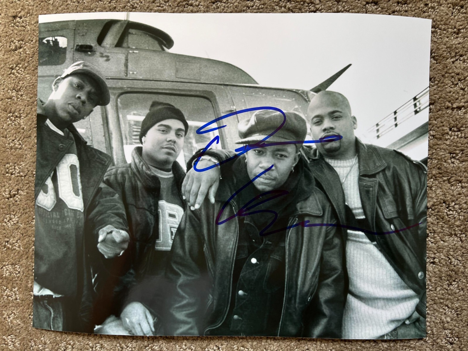 DAME DASH SIGNED 8X10 PHOTO AUTOGRAPH ROC A FELLA CEO PROOF HIP HOP RAP ...