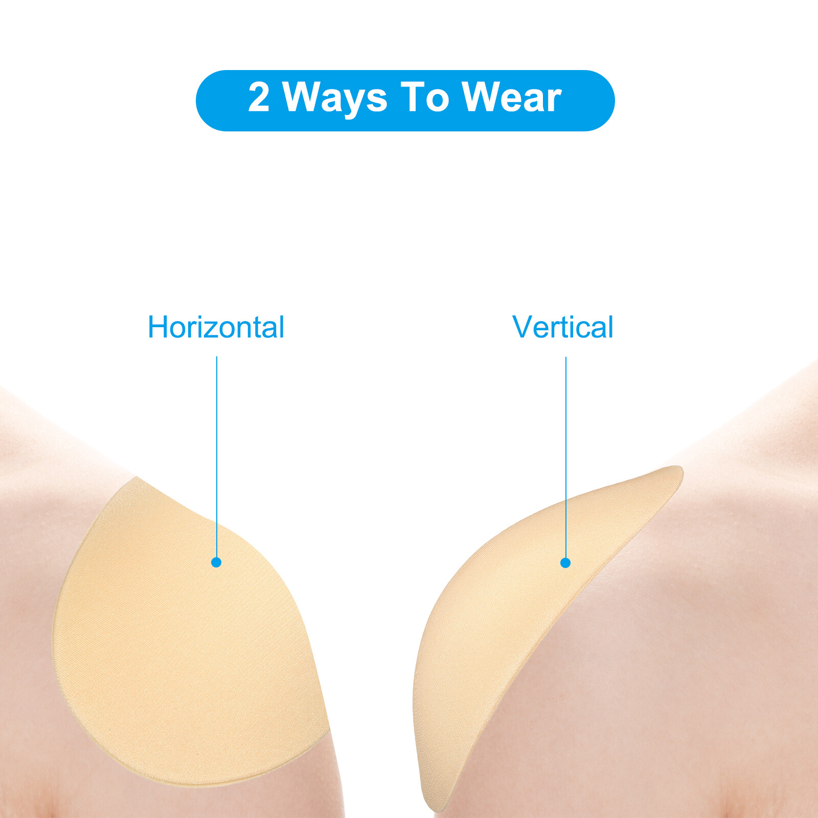 Silicone Shoulder Pads for Women,2 Pairs Shoulder Pads for Women ...