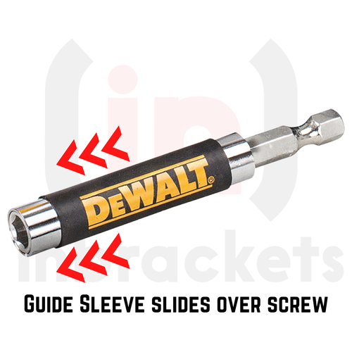 DeWalt Magnetic Bit Holder Drive Guide Sleeve 80mm screwdriver fits all ...