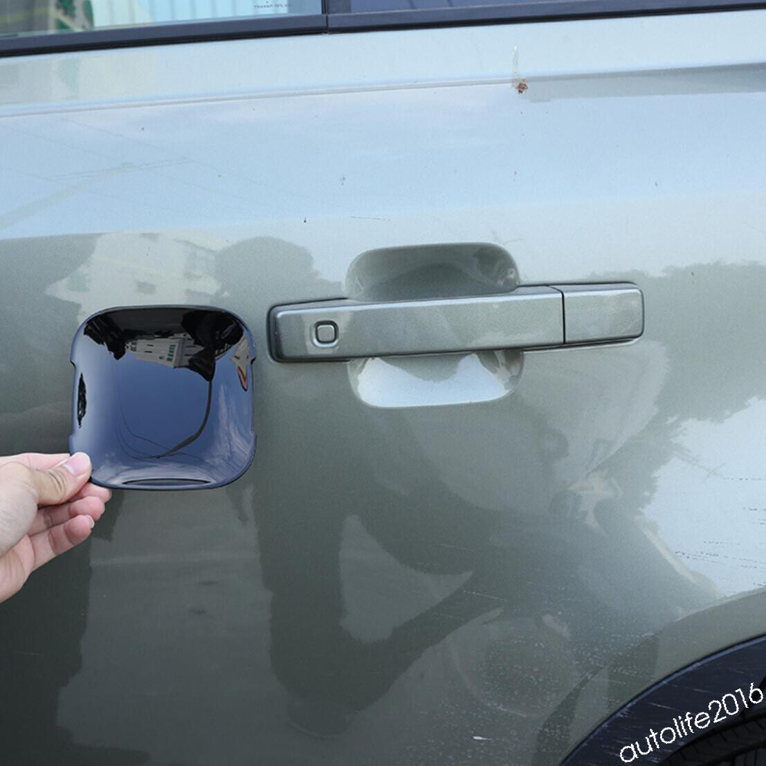 Accessories Door Handle & Bowl Cover Trim For Land Rover Defender 110 ...