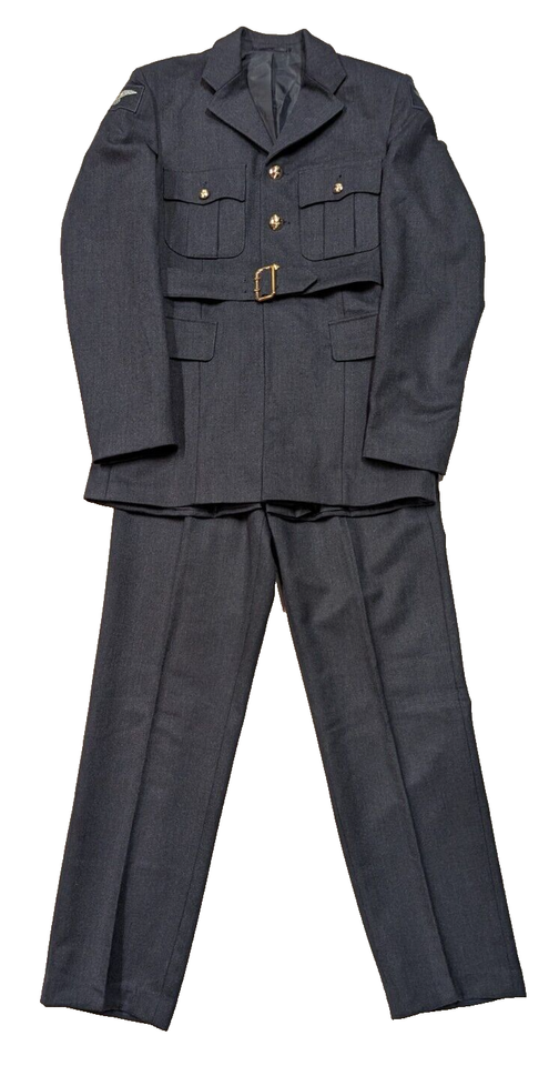 38"Chest/32"W / 29"L RAF No1 SD Uniform Jacket & Trousers RAFAC CCF ...