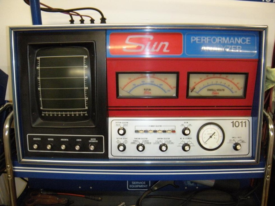 sun electric engine analyzer rastronic 1974-84 suntester bulletins pdf ...