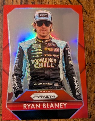 2025 Panini Prizm NASCAR Ryan Blaney Throwback Red Prizm /249 | eBay