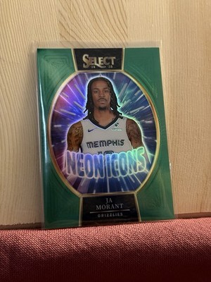 Panini Select - Ja Morant Green Neon Icons | eBay
