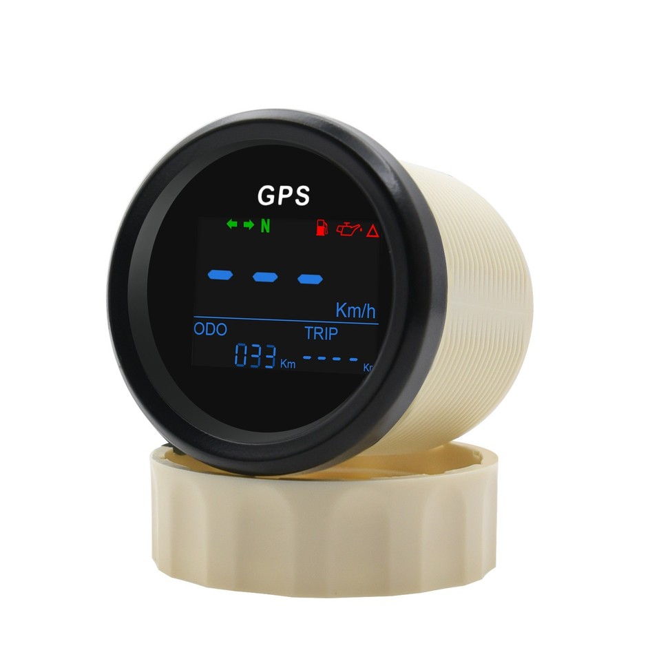 GPS Speedometer Odometer 52mm Digital Adjustable Speed Gauge for Car ...