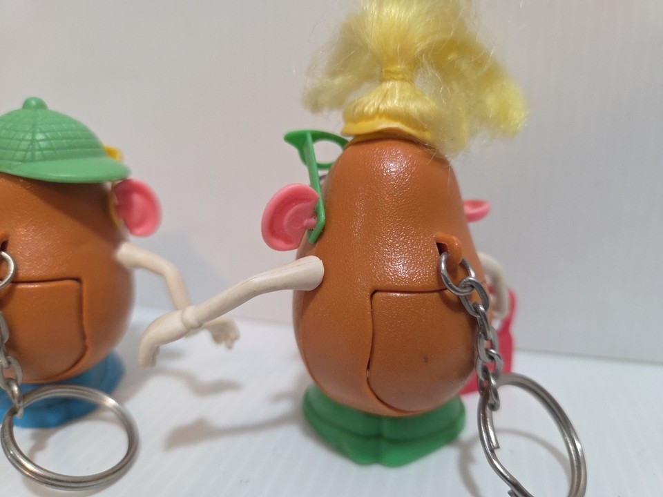 Vintage 1997 Mr Potato Head & Mrs Potato Head Keychains Set Of 2 ...