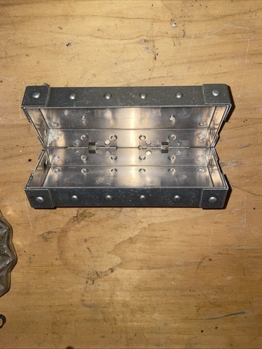 Oakley Metal Aluminum Sunglasses Metal Vault Case Vintage 1995 6"x1.75 ...