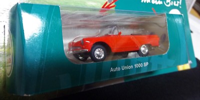 AUTO UNION CONVERTIBLE 1000 SP RED ON BLACK LHD NEW 2009 BIER PROMO ...