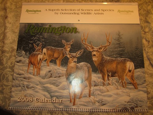 Remington's Calendar 2008 SELECTION OF SCENES AND SPECIES BY ARTISTS ...
