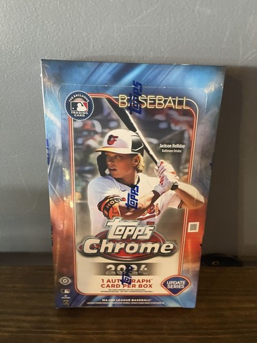 2024 TOPPS CHROME UPDATE SERIES HOBBY BOX BRAND NEW SEALED | eBay