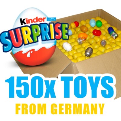 NEW Ferrero KINDER Joy SURPRISE EGG TOYS in shell capsule UNBUILT CIB ...