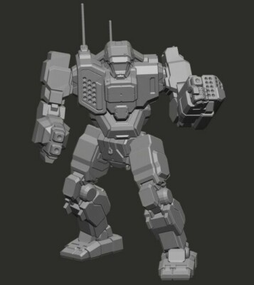 TBT-5N "Trebuchet" - Alternate Battletech Mechwarrior Miniatures | eBay