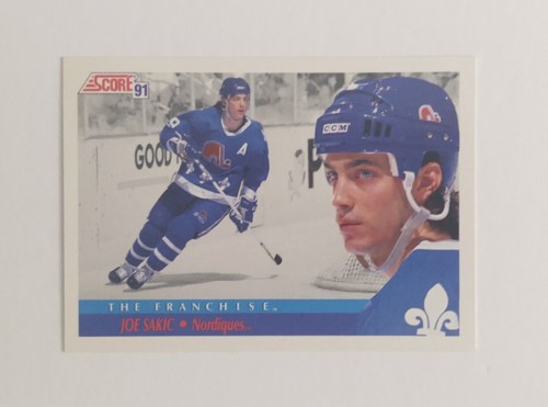 Doug Gilmour Rookie Card Rc 1984 O Pee Chee 185 91 Score Joe Sakic 336 ...
