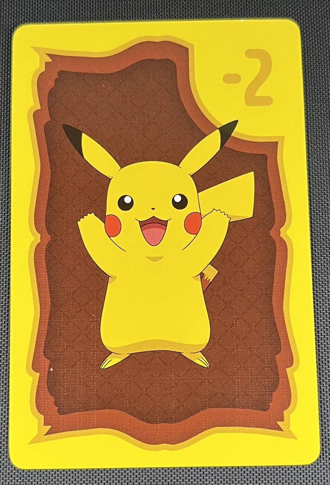 Pikachu #-2 Pokemon Paper Safari Pikachu & Friends Korean Board Game ...
