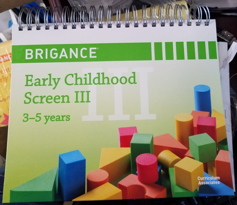 Brigance Early Childhood Development Screen III set | eBay
