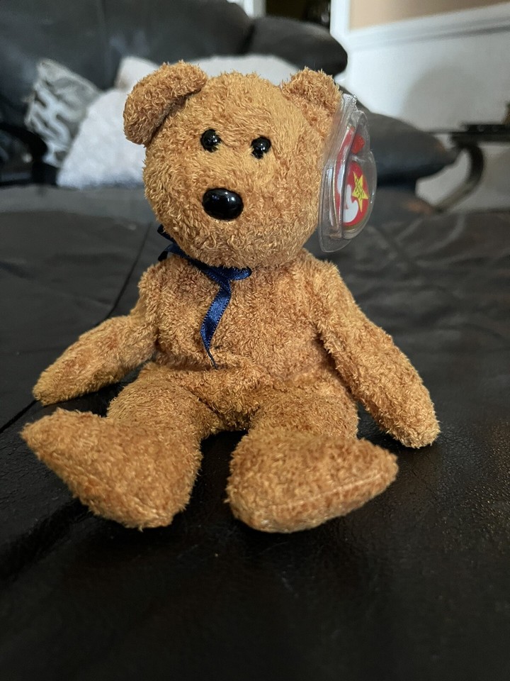 ty beanie baby fuzz bear | eBay
