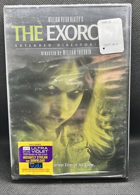 The Exorcist DVD (EXTENDED DIRECTOR CUT) ULTRAVIOLET DOWNLOAD BRAND NEW ...