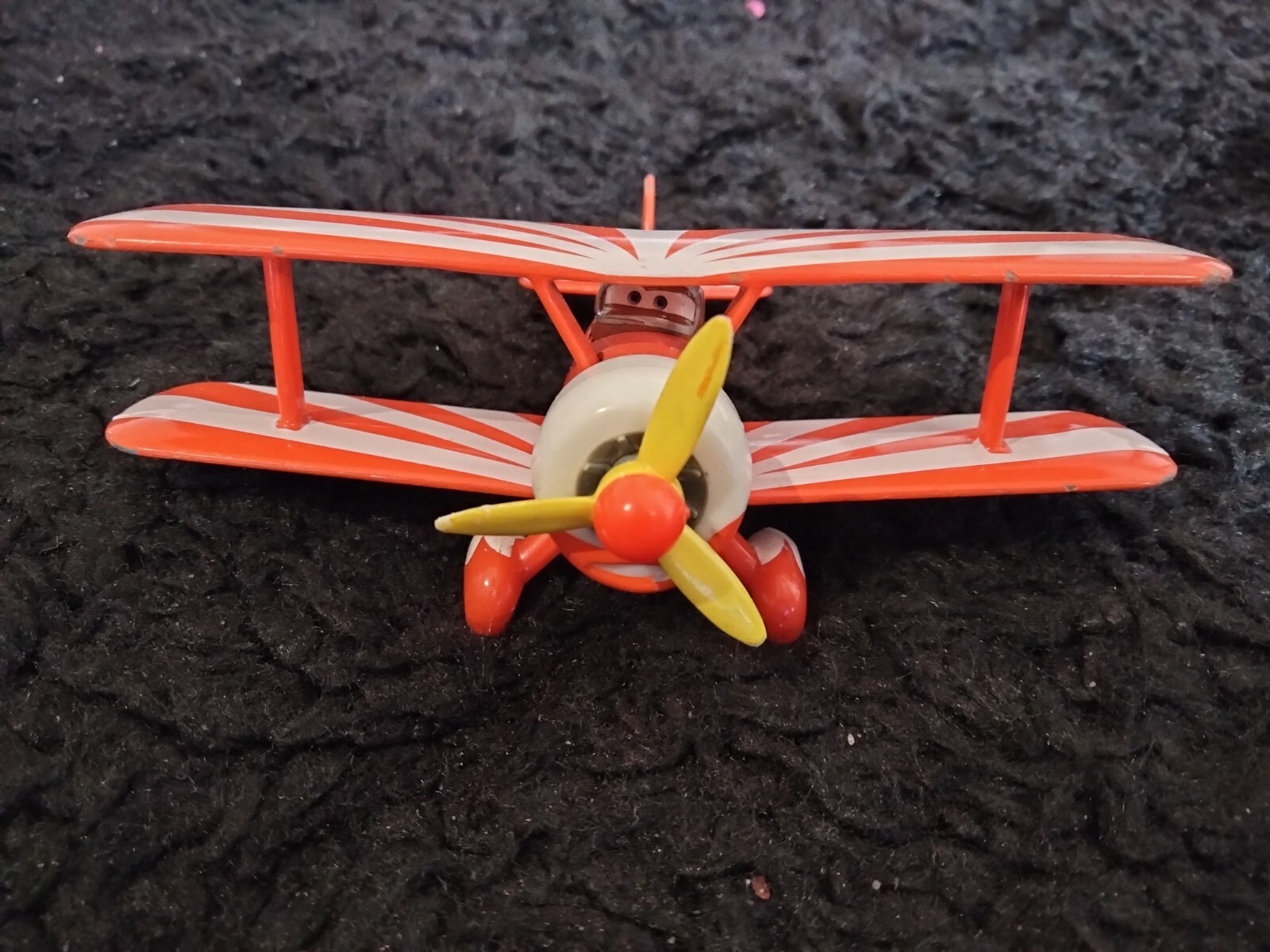 Disney Cars BARNEY STORMIN 4.25" Biplane Plane Walmart Exclusive | eBay