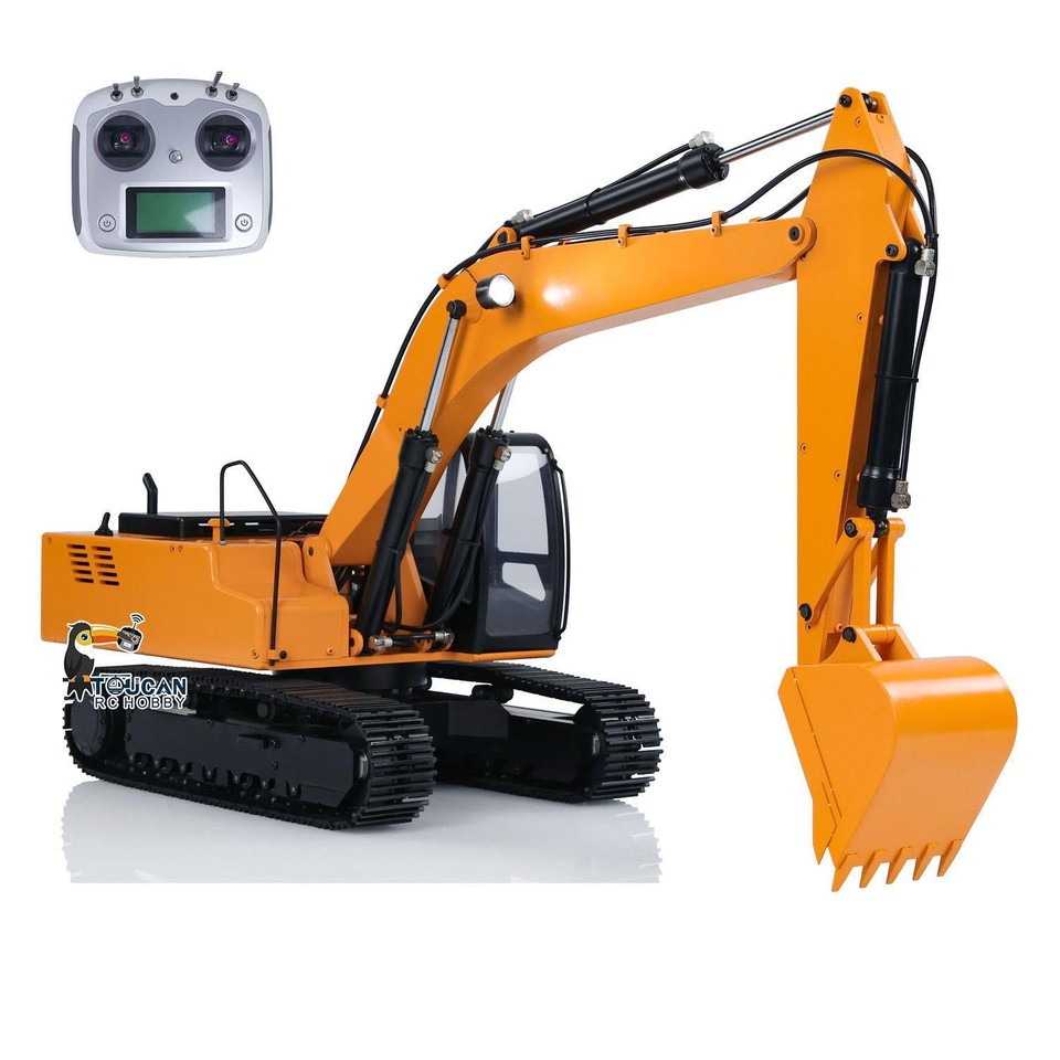 JDModel 1:12 RC Hydraulic Excavator 4200XL Model Digger with Tracks ...