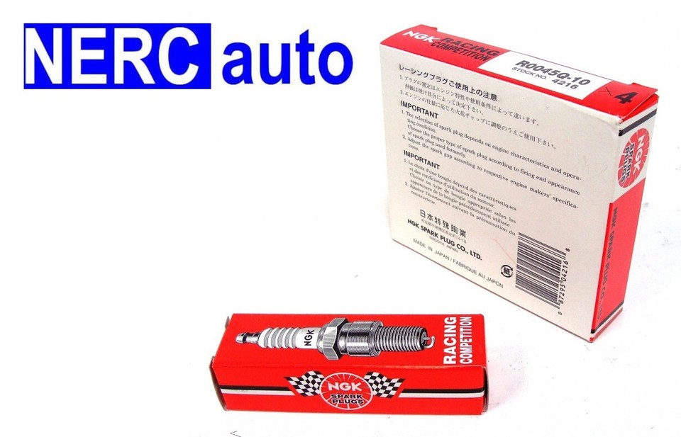 NGK RACING COMPETITION 12mm Spark Plugs R2525-9 4735 Set of 4 | eBay