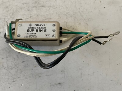 Okaya SUP-B1H-E Noise Filter 250v 1 Amp | eBay