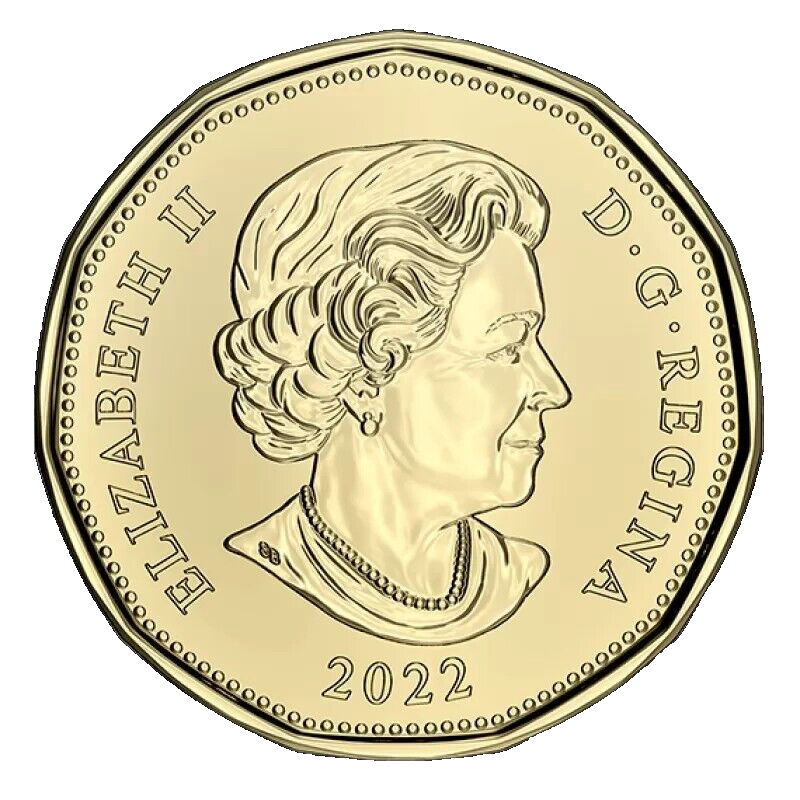 Canada 2022 Toonie & Loonie & 2022 $2 Dollar Black Ring Special Wrap ...