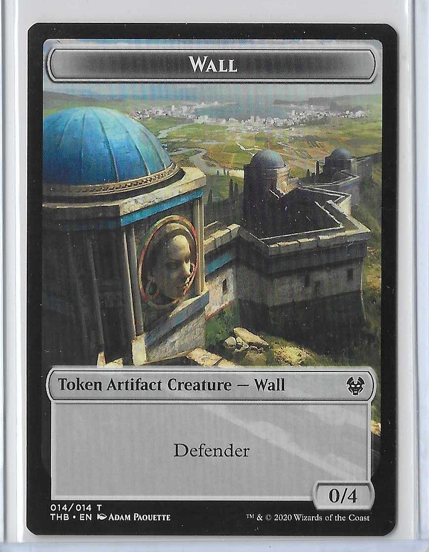 MTG Wall Theros Beyond Death (THB) Token Magic Card #014/014 Unplayed ...