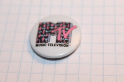 Vintage 1986 MTV Networks MTV Music Television Button | eBay